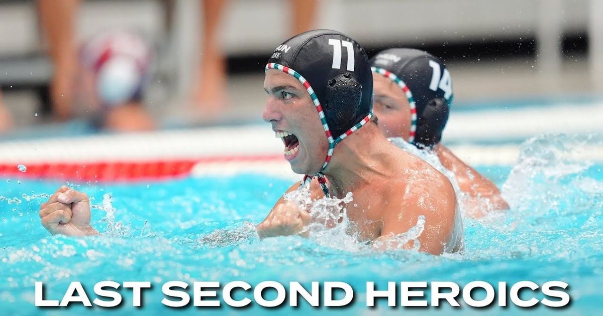 Epic U20 Water Polo Buzzer Beaters That Will Blow Your Mind!